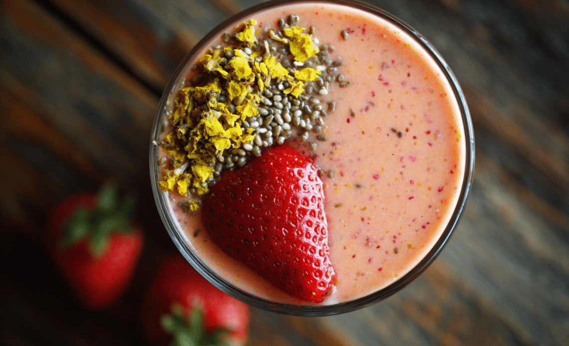 Strawberry-Mango Chia Seed Smoothie: A Refreshing Nutritional ...