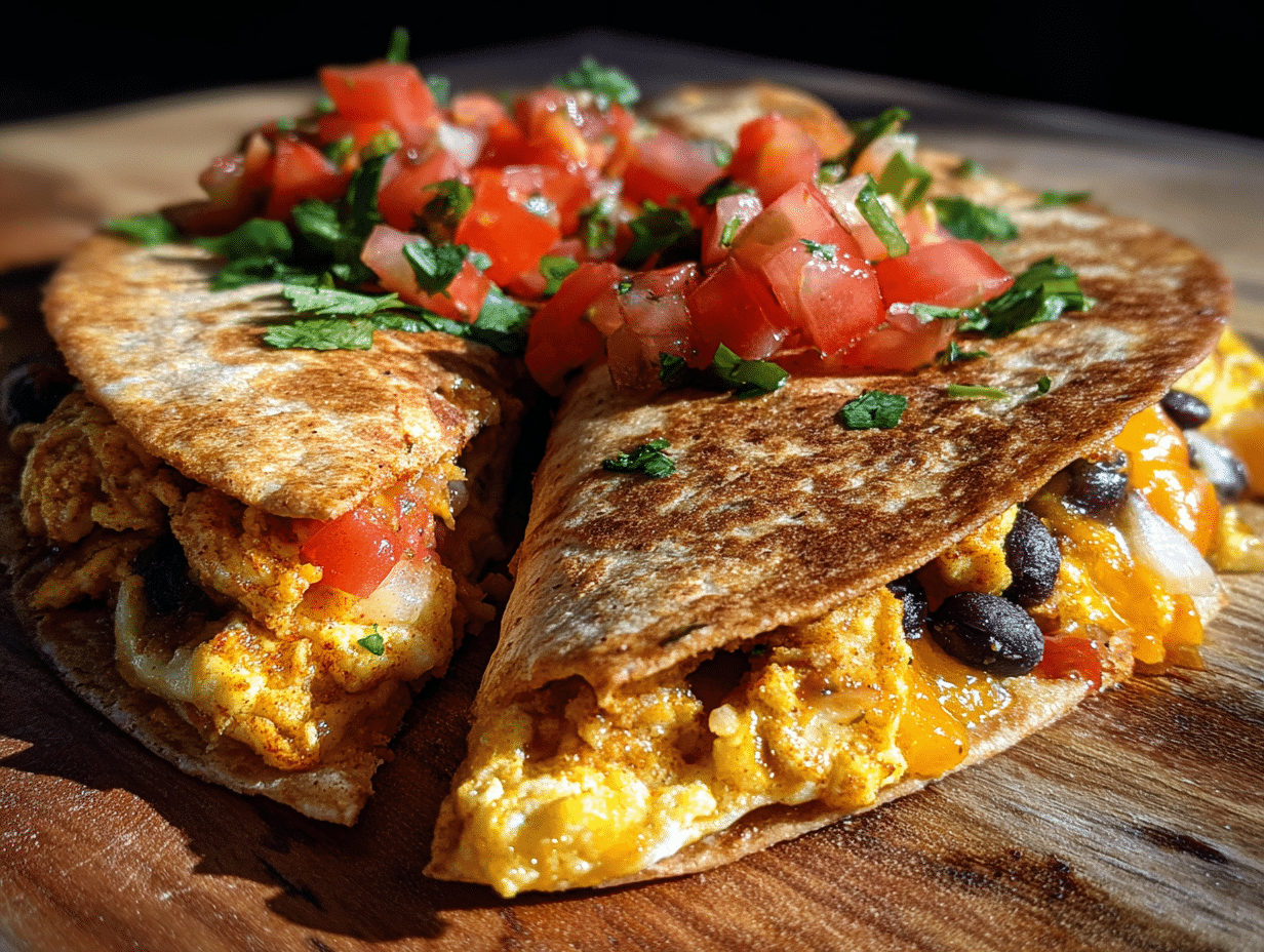 Southwest Breakfast Quesadilla: A Flavorful Start to Your Day - Sugar ...