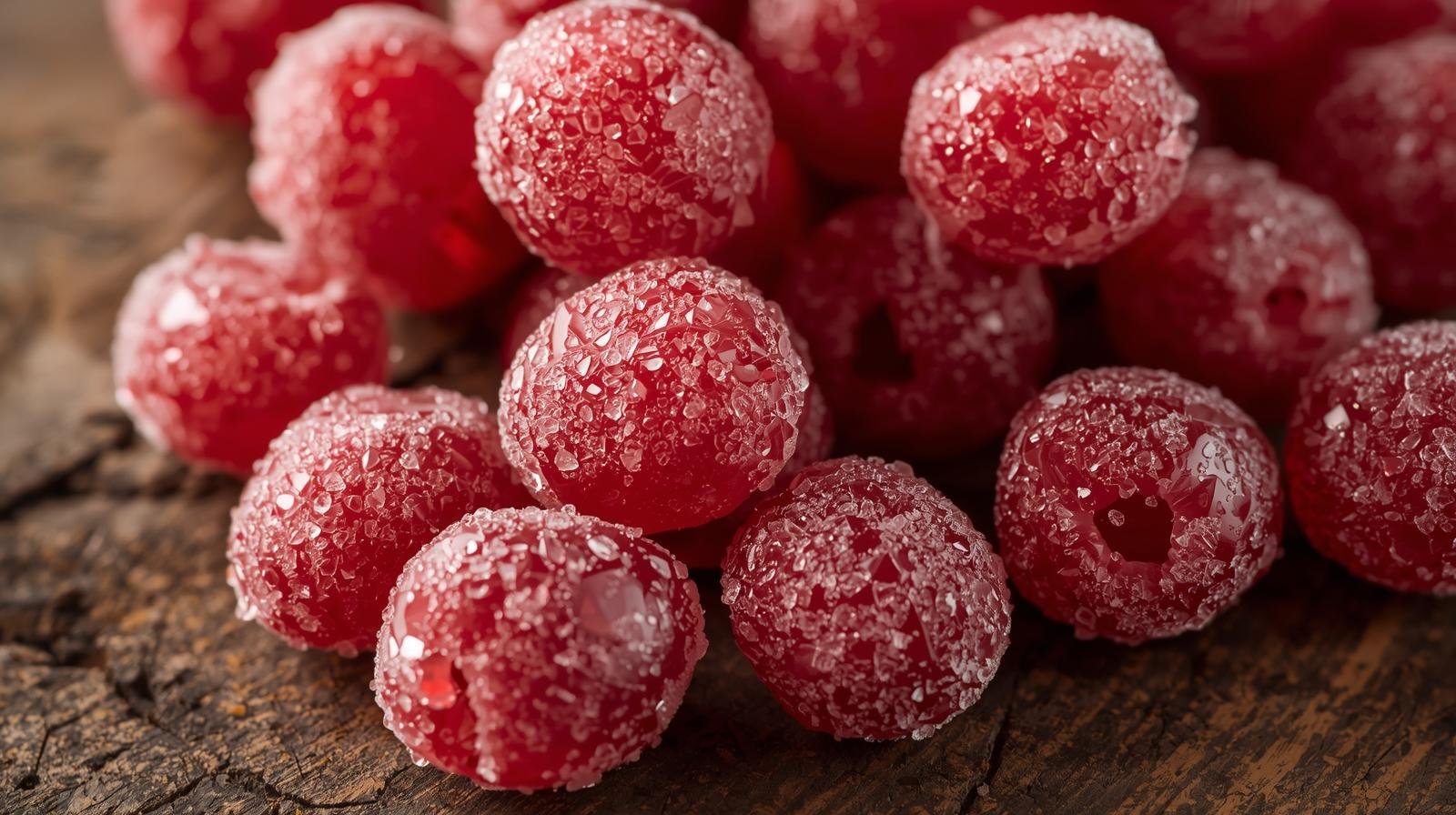 Candied Cranberry Sugar Snack: A Sparkling & Irresistible Mindful Treat ...