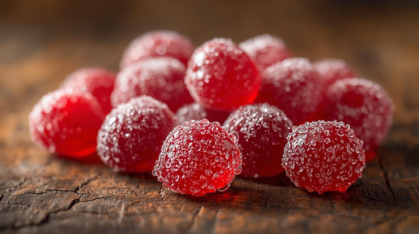Candied Cranberry Sugar Snack: A Sparkling & Irresistible Mindful Treat ...