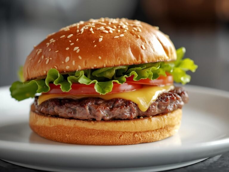 The Perfect Simple Beef Burger: Classic, Juicy, and Surprisingly ...