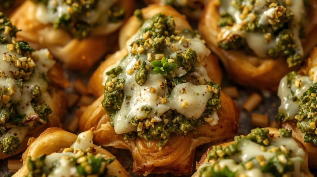 Basil Pesto Cheesy Puff Pastry Christmas Tree Recipe – A Festive ...