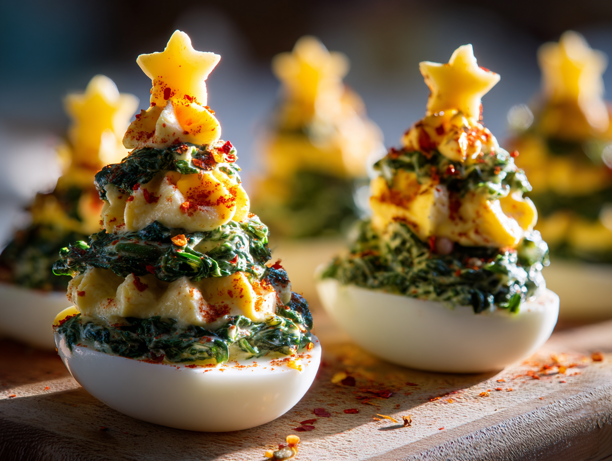 Deviled Egg Christmas Trees Recipe | Complete Guide