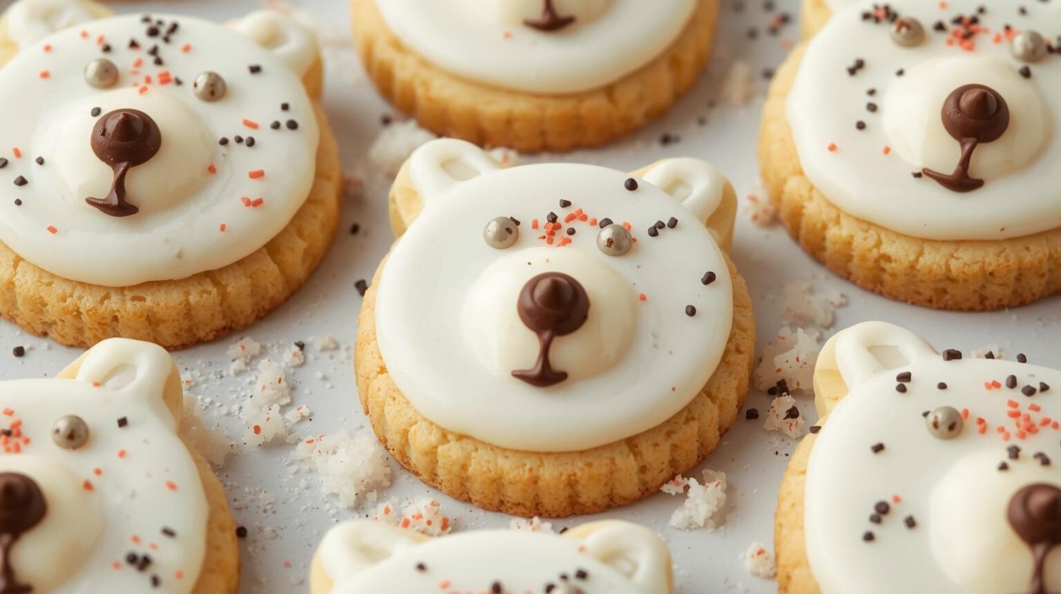 Polar Bear Cookies: A Mindful, Adorable Winter Treat - Sugar Detox Lab