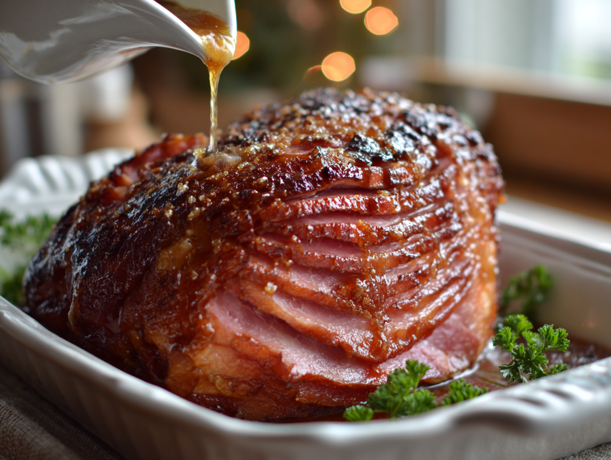 Baked Ham With Brown Sugar