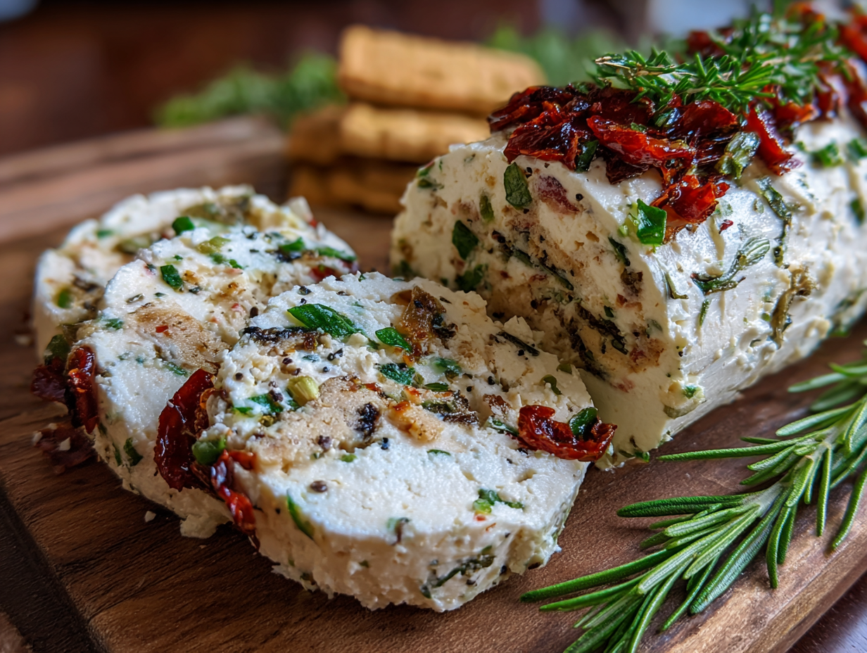 Christmas Appetiser – Italian Cheese Log! - Sugar Detox Lab