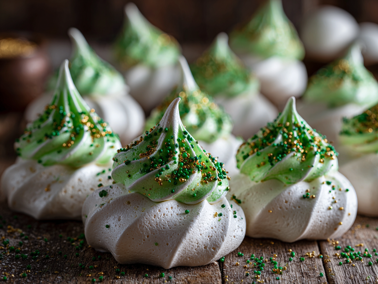 Christmas Tree Meringues Recipe: A Festive Treat for the Holidays ...