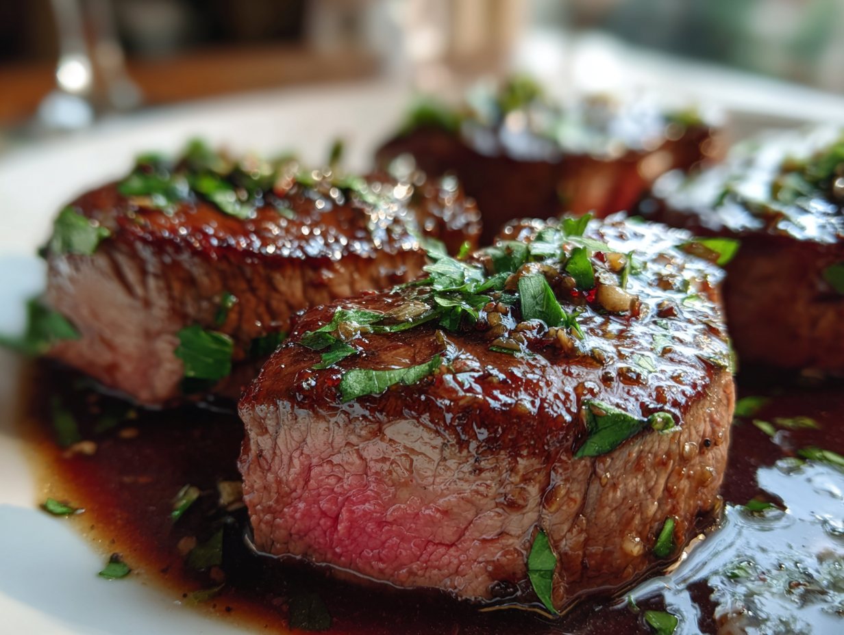 Indulge in Flavor with Filet Mignon with Red Wine Sauce - Sugar Detox Lab