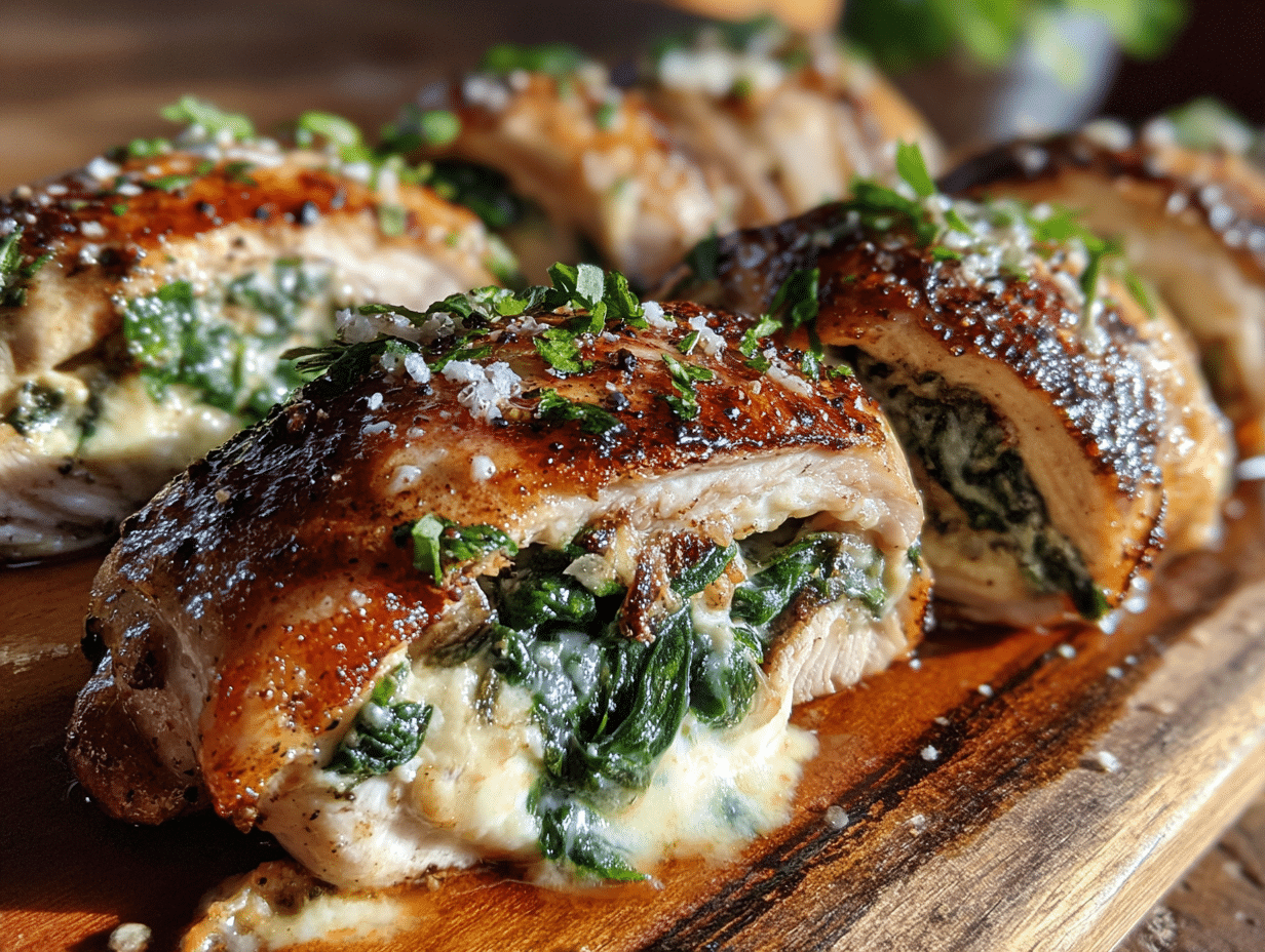 Herbed Ricotta Stuffed Chicken Rolls for a Cozy Dinner Delight - Sugar ...