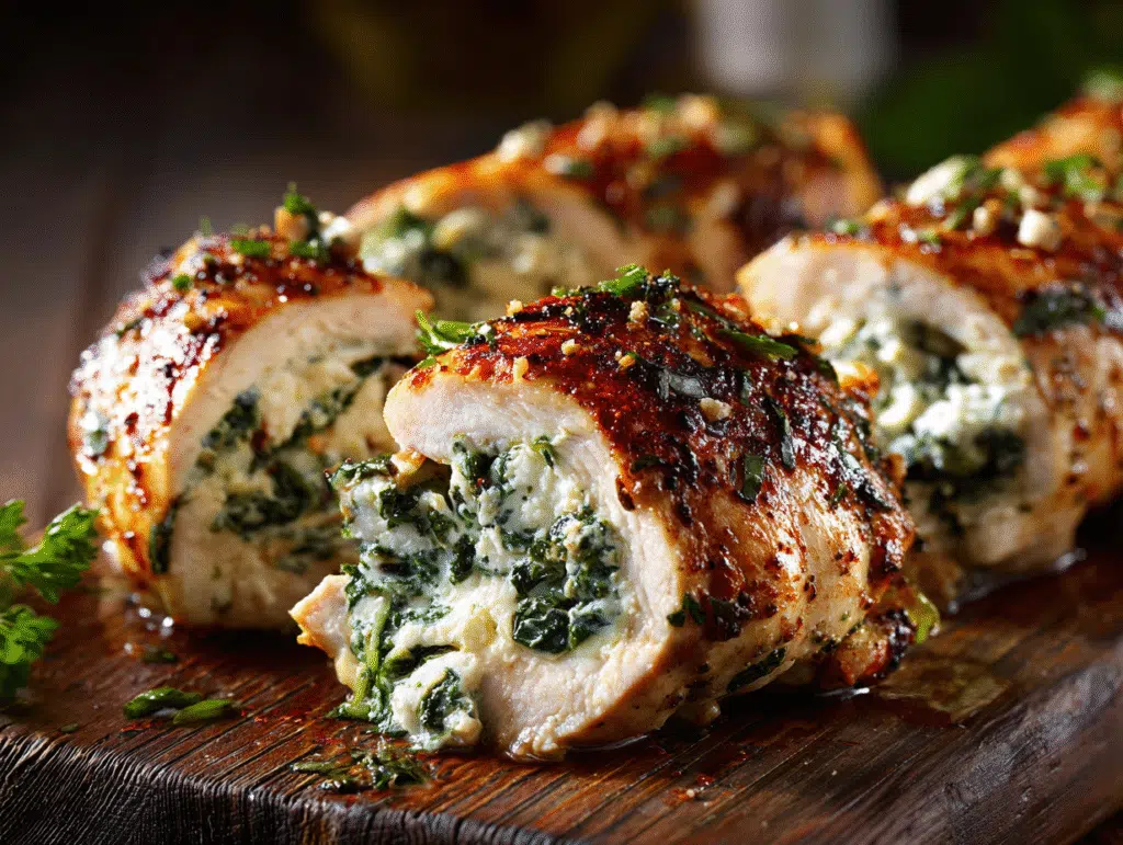 Herbed Ricotta Stuffed Chicken Rolls for a Cozy Dinner Delight - Sugar ...