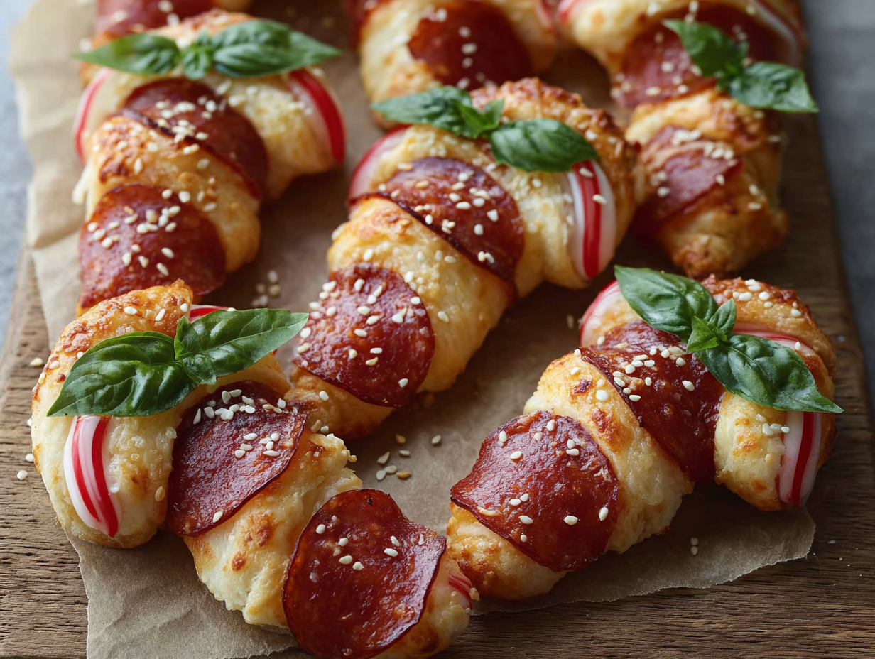 Pizza Candy Cane Crescent: The Festive Twist on a Classic Favorite ...