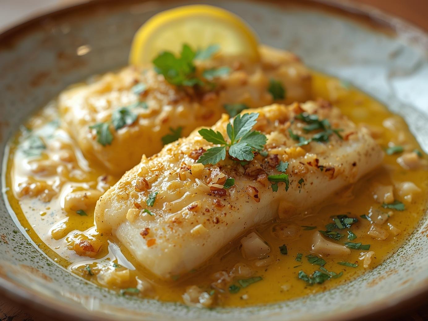 Baked Cod in Coconut Lemon Cream Sauce Recipe | Full Guide