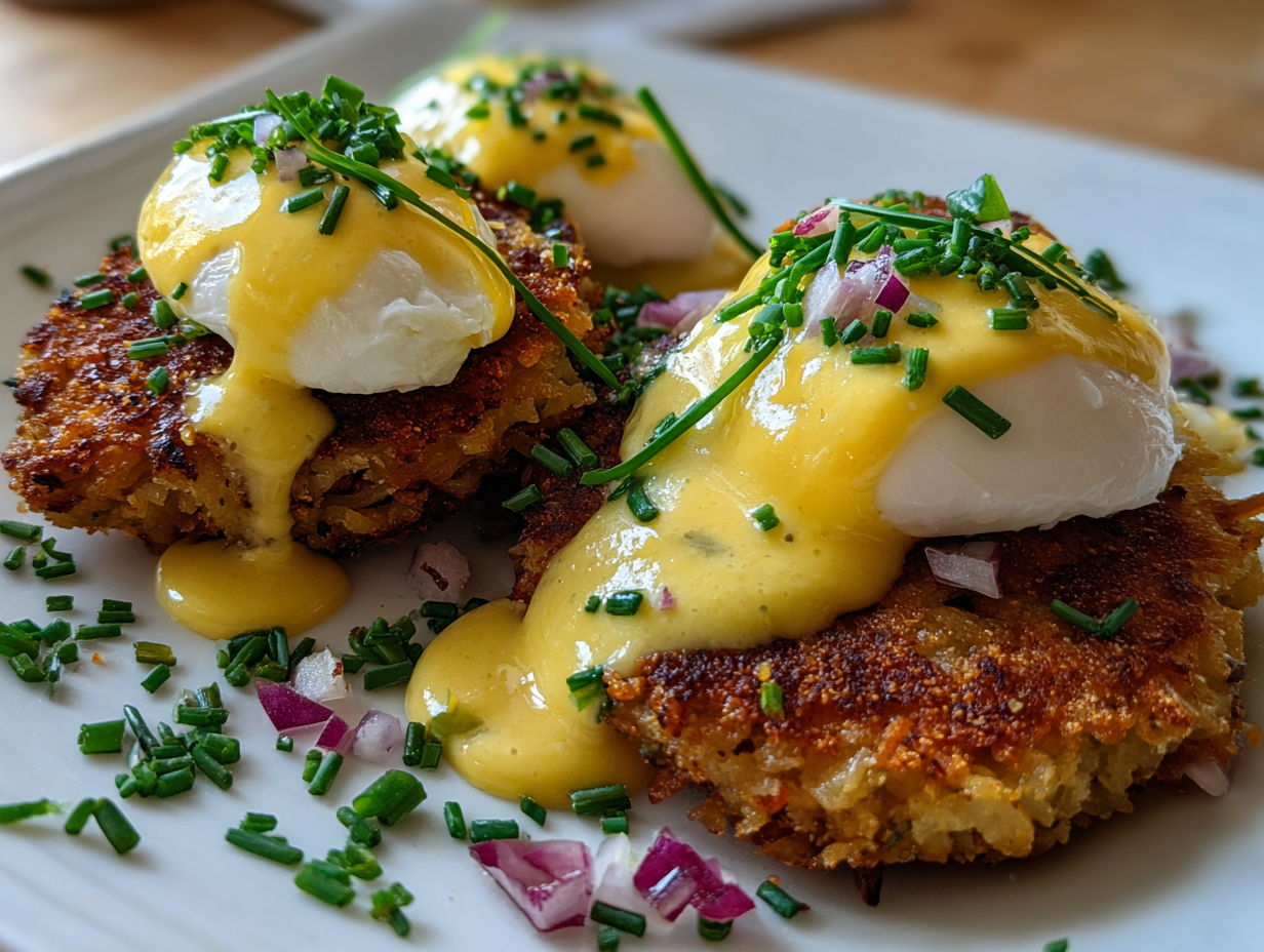 Easy Latke Eggs Benedict Recipe | Full Guide
